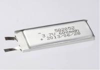 China 3.7V 600MAH 3.7V Silver Polymer Rechargeable Cell Lithium Polymer Battery for Heavy-duty Applications for sale