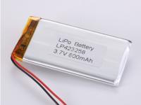 China LP423258 3.7V 800MAH Chemical Composition Lithium Polymer Battery Li-ion Rechargeable Cell for Industrial for sale