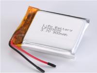China LP703035 3.7V 900MAH Lithium Polymer Battery with Protected Circuit and Discharging Temperature -20°C To 60°C for sale