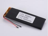 China Silver 3.7V 1500MAH Li Ion Battery Manufacturers High Capacity LiPo Pack with A Grade and 1C Peak Discharge Rate for sale
