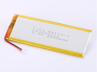 China LP3342112 3.7V 2300MAH Lithium Polymer Battery High Capacity LiPo Pack with 1 Year Shelf Life for sale