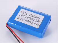 China LP724060 3.7V 4200MAH Li Ion Battery for Industrial Applications within 1C Discharge Current for sale