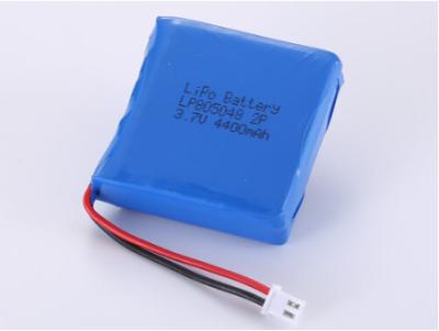 China Open Voltage 3.7V Lithium Polymer Battery LP805048 4400MAH Long-Lasting for Extreme Temperatures -20C -60C for sale