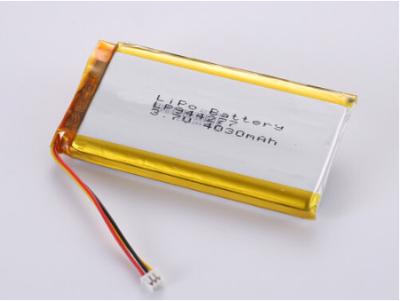 China Oem Odm Supported Lithium Polymer Rechargeable Battery for Pouch Applications 50 Mm Red Wire And Black Wire for sale