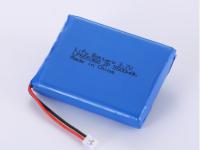 China Li-polymer Lithium Polymer Battery 3.7V 5500MAH with 1C Discharge Current for sale