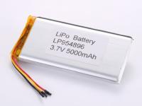 China Oem Odm Supported Square Lithium Polymer Battery with PCB Protection and Suppliers With Pcm YES Discharge Rate 20C for sale