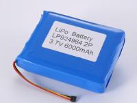 China 3.7V 6000MAH Li Ion Battery Manufacturers , OEM And ODM Lithium Polymer Battery 2-3 Hours Charging Time for sale