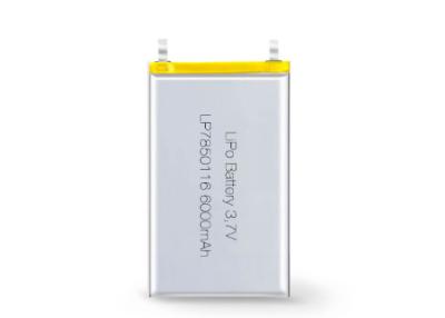 China Supported OEM ODM Lithium Polymer Battery with Other Anode Material LP7850116 6000mAh 3.7V Li Ion Battery Manufacturers for sale