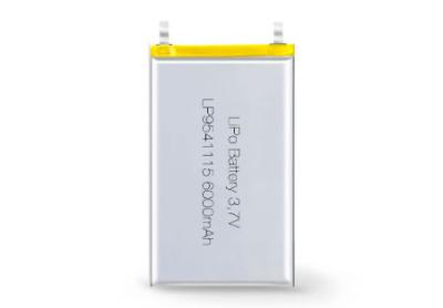 China Niminal Voltage 3.7V 6000MAH Li-ion Battery Manufacturers A Grade Polymer Rechargeable Cell for sale