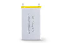 China Compact and Portable Li-polymer Cell Battery 3.7V 6000MAH 500 Cycles -20 To 60 Degrees Celsius Discharge Temperature for sale