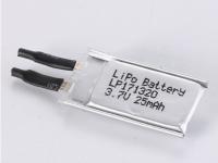 China LP171320 3.7V 25MAH Lightweight and Powerful Lithium Polymer Rechargeable Battery with PCB Protection for sale