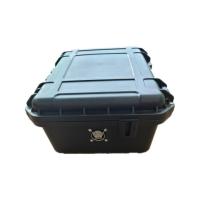 China Portable high power 220V 12V 5V mobile power supply small household solar energy storage box Display SOC Status Indicator for sale