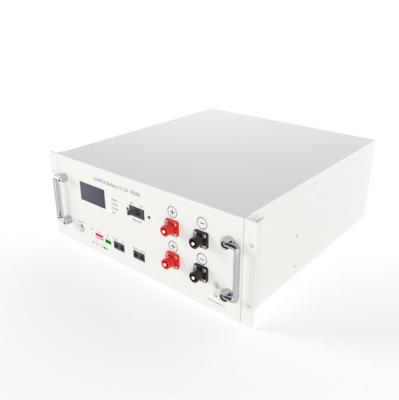 China 48V 100AH Li Ion Battery Manufacturers Stacked Lithium Iron Phosphate Module Battery Cabinet for Solar Power System for sale