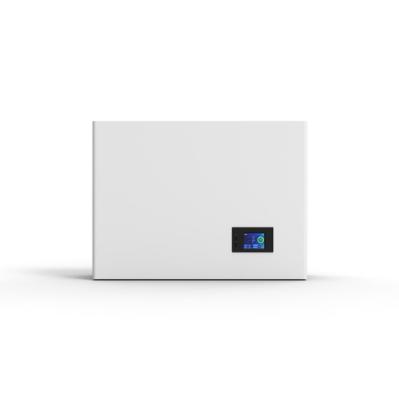China Lithium Iron Phosphate Battery Pack Household Solar Energy Storage Wall-mounted Lithium Iron Phosphate Battery 51.2V 6.144KW for sale