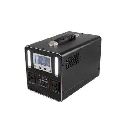 China LiFePO4 Cell Technology 220V Solar Outdoor Power Bank with Socket Home Portable Power Supply Charging for sale