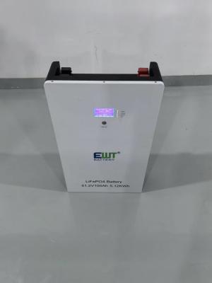 China Reliable EWT LiFePO4 51.2V 100Ah 5.12kWh Battery for Solar Home & Off-Grid Systems for sale