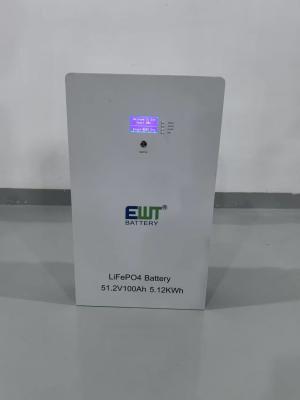 China Chemical Composition Lithium Iron Phosphate LiFePO4 EWT 51.2V 100Ah Battery for Whole Home Energy Storage Grid-Tie Systems for sale
