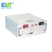 China Rackmount Solar PV Home Energy Storage Battery 48V Lithium Iron Phosphate Battery Pack with -20C to 60C Operating Range for sale