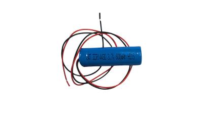 China Lithium Iron Phosphate Battery Pack ICR14430 3.7V 600MAH 14.6V±0.2V Charge Voltage Lithium Ion Battery Pack for sale
