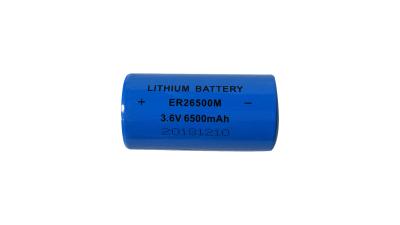 China High Operating Voltage and Customized Terminals/Pins/wires/connector Lithium Thionyl Chloride Battery ER26500M 3.6V 6500MAH for sale