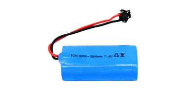 China 1500MAH 7.4V ICR18650 Lithium Iron Phosphate Battery Pack for E-Bikes and E-Scooters for sale