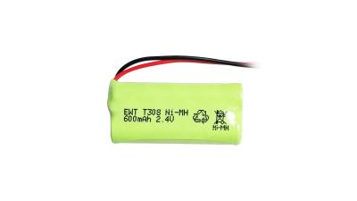 China NI-MH 2.4V 600MAH Sealed Type NiMH Battery Rechargeable No Memory Effect Long-Lasting Performance for sale