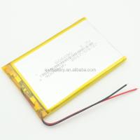 China Lipo Battery Factory 4000mAh 3.7V Long Lasting 1000 Cycles Rechargeable Li-polymer Battery LP606090 CE/RoHS Certified 12-Month for sale