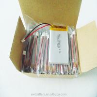 China Rechargeable Long Cycle Life 503759 3.7V 1200mah Flat Cell Lithium Ion 053759 Lipo Li-Polymer Battery for for E-book, GPS, MID for sale