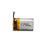 China Lithium Ion Battery Lipo 552030 3.7V 240mAh 300mAh 280mAh Battery Rechargeable OEM Capacity Polymer Lithium Battery Light Weight for sale
