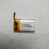 China Lithium Ion Battery Lipo 552030 3.7V 240mAh 300mAh 280mAh Battery Rechargeable OEM Capacity Polymer Lithium Battery Light Weight for sale