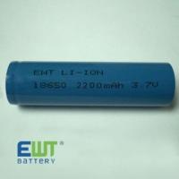 China EWT 18650 3.7V 2200mAh Lithium-Ion Battery (NMC Cathode) 800 Cycles -20C to 60C Operating Temp for sale