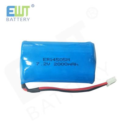 China EWT ER 14505 M Lithium Battery 7.2V 2000mAh 14.4Wh for Consumer Electronics & Electricity Meter for sale