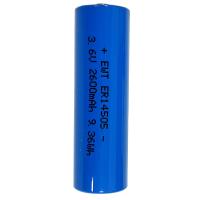 China EWT ER14505 Primary Lithium Battery 3.6V Cylindrical 9.36Wh for Camera Consumer Electronics & Remote Control for sale