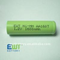 China EWT Ni-MH AA 1.2V 1600mAh 1.92Wh 800 Cycle Life Rechargeable Batteries for Consumer Electronics & Toys for sale