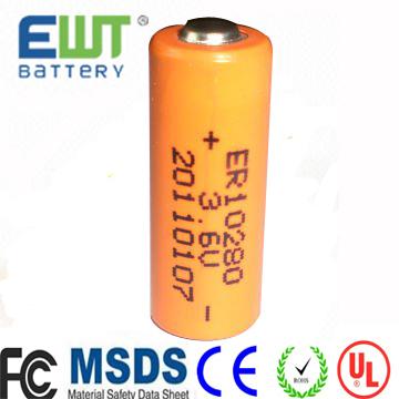 China EWT ER10280 3.6V 600mAh Li-SOCl2 Lithium Battery for Camera Consumer Electronics Flashlight & Remote Control for sale