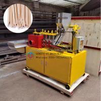 China Bamboo Beauty and Nail Head Cuticle Pusher Remover Making Machine Wood Stick Sharping Machine With Sharper for sale
