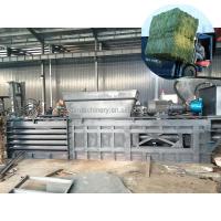 China 400-500kg Capacity Hydraulic Square Hay Balers 2620*2140*3390MM Max. Capacity 5 ton/h for sale