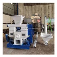 China 1000kg/h Biomass Fuel Sawdust Ram Type Briquette Making Machine 70mm Diameter for sale