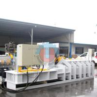 China Automatic Cocopeat Making Press Machine with Conveyor Equipment and 3500 KG Capacity for sale