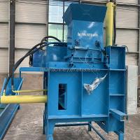 China Industrial Animal Bedding Baler Wood Sawdust Bagging Press Machine for Pet Supplies for sale
