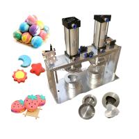 China Effortlessly Make Bubble Scoop Shower Steamers with 16piece Molds and Pneumatic Press for sale