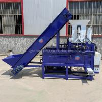 China 2300*5700*2900mm Function packing machine Animal Wood Shavings Baler 120 T press for sale