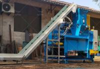 China 2300*5700*2900mm Function packing machine Animal Wood Shavings Baler 120 T press for sale