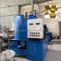China Hexagonal Shape Biomass Wood Sawdust Branch Charcoal Briquette Making Machine for in Spain for sale