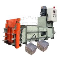 China 3500 KG Capacity Coconut Coir Bricks Pressing Machine for Bale Size 600*400*300 mm for sale