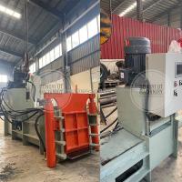 China 3500 KG Capacity Coconut Coir Bricks Pressing Machine for Bale Size 600*400*300 mm for sale