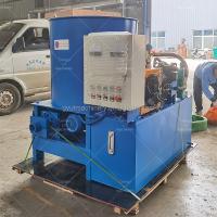 China 2024 Spain Sawdust Biomass Briquette Making Machine 6cm Hydraulic Shredded Paper Press for sale