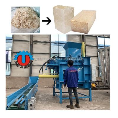 China Wood Shavings and Sawdust Baler Customizable Options for Different Needs for sale
