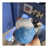 China The Russia Popular Auto Powder Press Machine For Making Bath Bombs Fizzy Salt Balls for sale