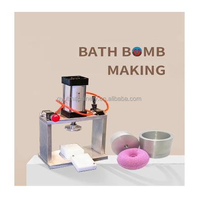 China Customized Shape Mini Pneumatic/Hydraulic Aroma Bath Bomb Press Mold Machine for Home for sale
